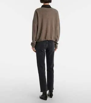 AGOLDE Valen Mid-rise Straight Jeans - Grey