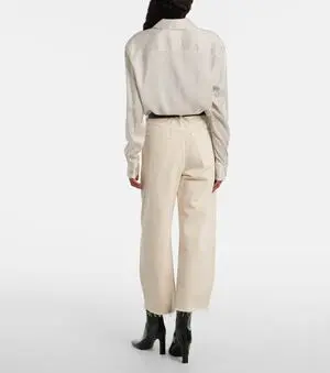 Citizens Of Humanity Ayla Crop Wide-leg Jeans