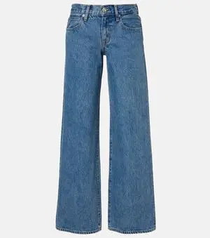 Women's Low-Rise Wide-Leg Jeans