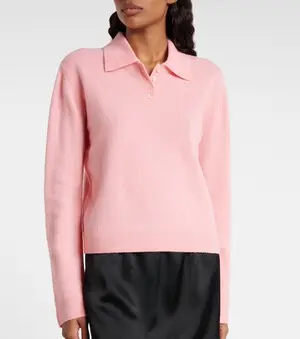 LESET Jesse Wool Polo Shirt