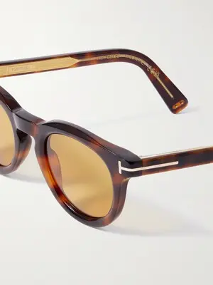 TOM FORD Icon Round-frame Sunglasses