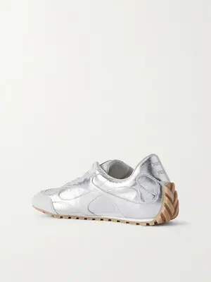 Bottega Veneta Orbit Flash Leather Sneakers