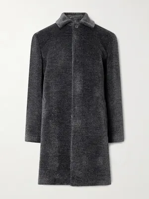Mr P. Wool And Alpaca-blend Car Coat