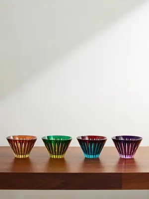L'Objet Prism Set Of Four Bowls - Multi