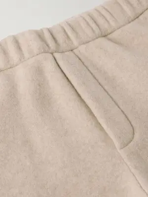 Loro Piana Straight-leg Wool-blend Sweatpants