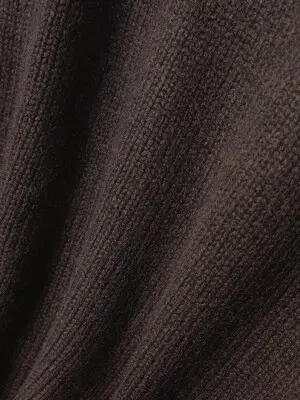 LISA YANG Cathie Cashmere Turtleneck Sweater - Brown