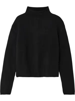 Lisa Yang Mock Neck Sweaters For Women