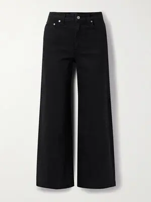 Khaite Black Wash Jeans For Women