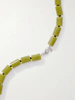 Le Sundial Edith Silver Necklace