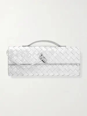 Bottega Veneta Silver Tone Bags For Women