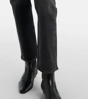 AGOLDE Valen Mid-rise Straight Jeans