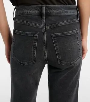 AGOLDE Valen Mid-rise Straight Jeans