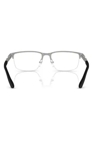 Emporio Armani 56mm Rectangular Optical Glasses