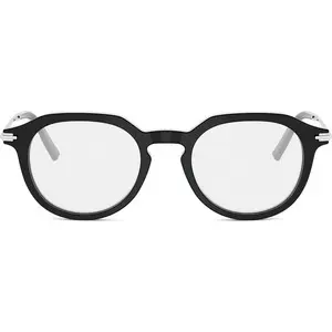Dior Optical Glasses With Round Frame - Shiny Black