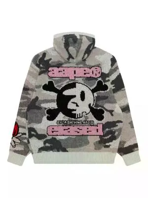 AAPE BY *A BATHING APE® Camouflage Zip Hoodie