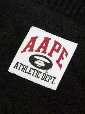 AAPE BY *A BATHING APE® Appliqué Pockets Cardigan