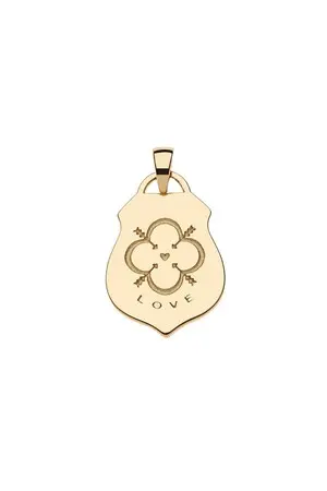 JANE WIN Love Shield Pendant
