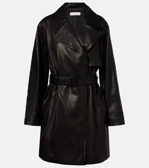 THE ROW Siempra Leather Coat