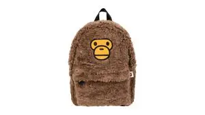 Bape Textured Backpacks For Women
