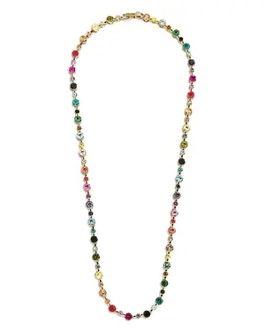 Baublebar Bezel Tennis Necklace - Multi
