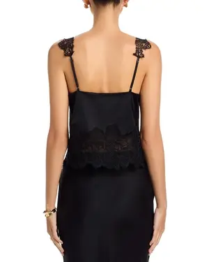 Ramy Brook Jen Lace Trim Top