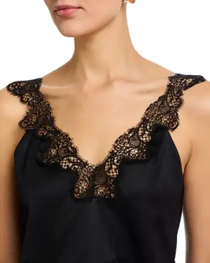 Ramy Brook Jen Lace Trim Top