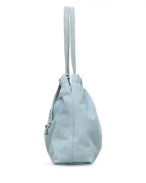Marc Jacobs The Christina Suede Tote - Blue Mist