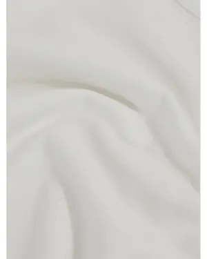 REISS Crewneck Long Sleeve Top - White