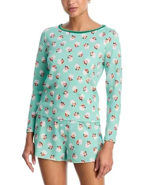 COZYLAND Ellie Shortie Pajama Set - Mint