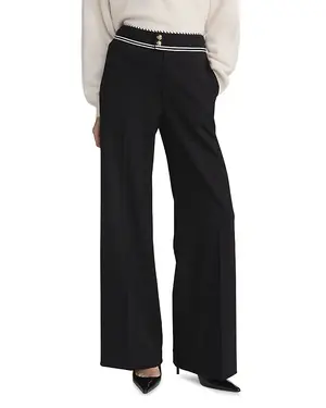 Frame Black Wash Pants For Women