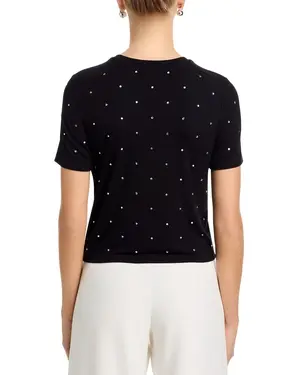 L'Agence Stormy Embellished Tee