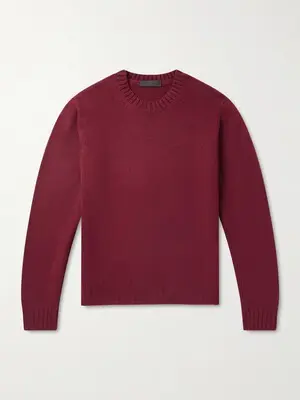 Saman Amel Drop Shoulder Sweaters For Men