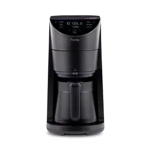 GE APPLIANCES Profile Smart Grind And Brew Coffee Maker With Podless Single Serve - Black