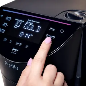 GE APPLIANCES Profile Smart Grind And Brew Coffee Maker With Podless Single Serve
