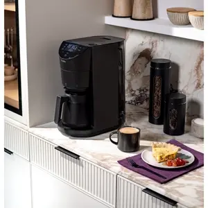 GE APPLIANCES Profile Smart Grind And Brew Coffee Maker With Podless Single Serve
