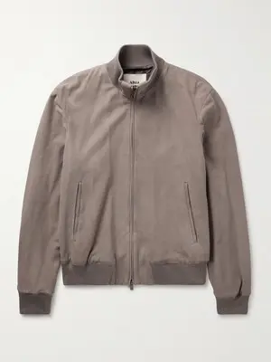Altea Lennox Suede Bomber Jacket