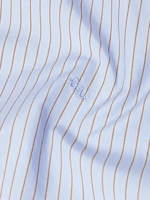 Our Legacy Beyond Pinstriped Cotton-poplin Shirt - Blue
