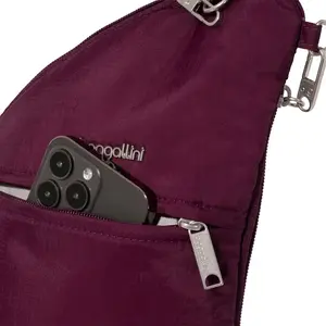 BAGGALLINI Travel Anti-theft Half Moon Sling Bag