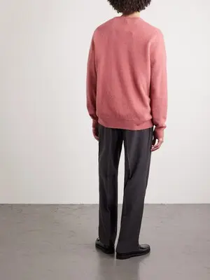 Massimo Alba Kane Brushed Cashmere Sweater - Red