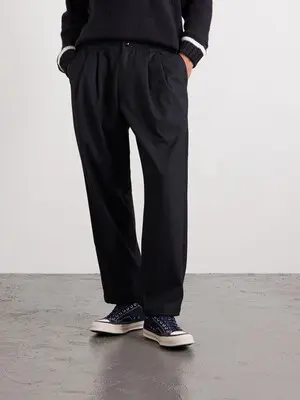NEIGHBORHOOD Straight-leg Crepe Trousers