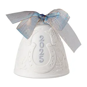 LLADRO 2025 Bell Christmas Ornament Limited Edition - Multi