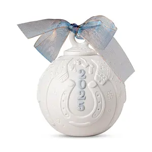 LLADRO 2025 Ball Christmas Ornament Limited Edition - Multi