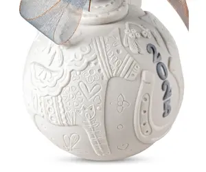 LLADRO 2025 Ball Christmas Ornament Limited Edition