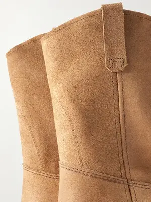 Red Wing Pecos Suede Cowboy Boots