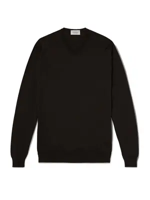 John Smedley V Neck Sweaters For Men