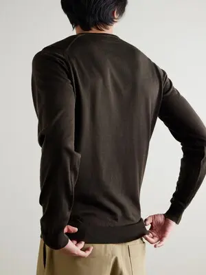 John Smedley Shipton Slim-fit Merino Wool Sweater - Brown
