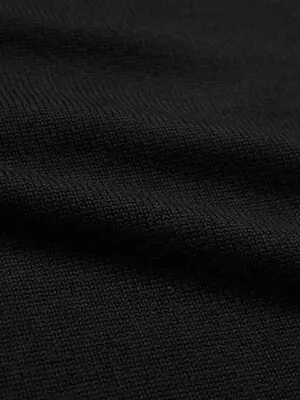 John Smedley Denver Extrafine Merino Wool Sweater - Black