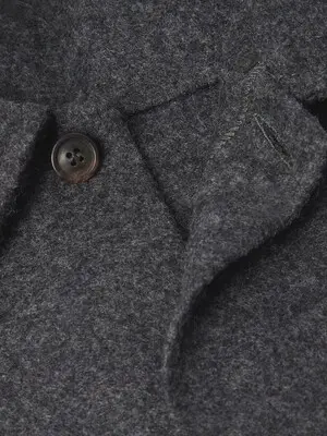 GHIAIA Wool Overshirt - Gray