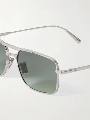 Dior Tone D-frame Sunglasses - Silver
