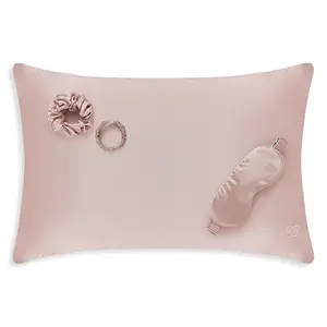 Gingerlily The Ultimate Silk 4-piece Sleep Set - Rose Smoke